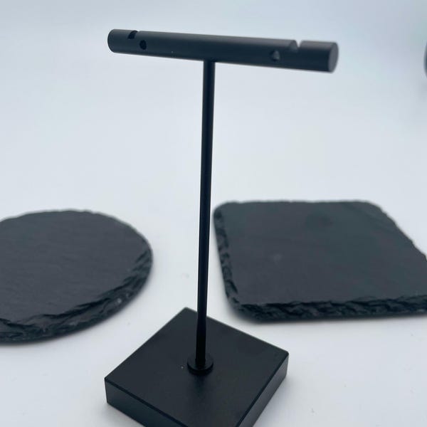 Elegant Gypsum Jewelry Display Props Vintage Ring Holder Earring Stand ...