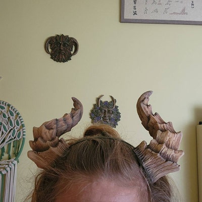 Tiamat Dragon Bone Flexible Skull Mask or Shoulderpad. LARP , Barbarian ...