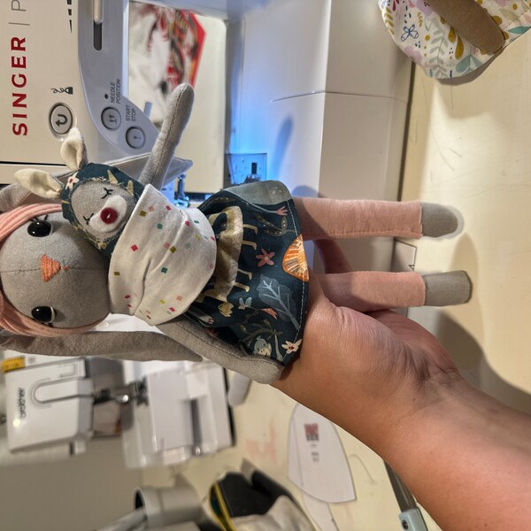 Bunny Rabbit PDF Sewing Pattern, Tutorial and Video - Diy Doll Patterns ...