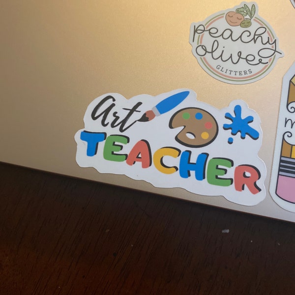 Subject Specific Sticker L Math Teacher L Science Teacher L History ...