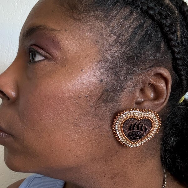 Native American Beaded Keychain, Native Lanyard, Beaded Keychain ...