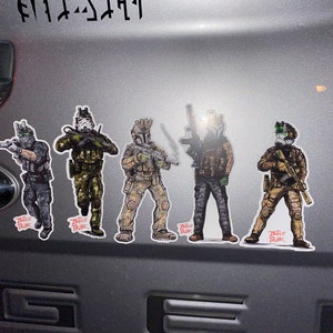 Terminator Helmet Sticker 5E - Etsy