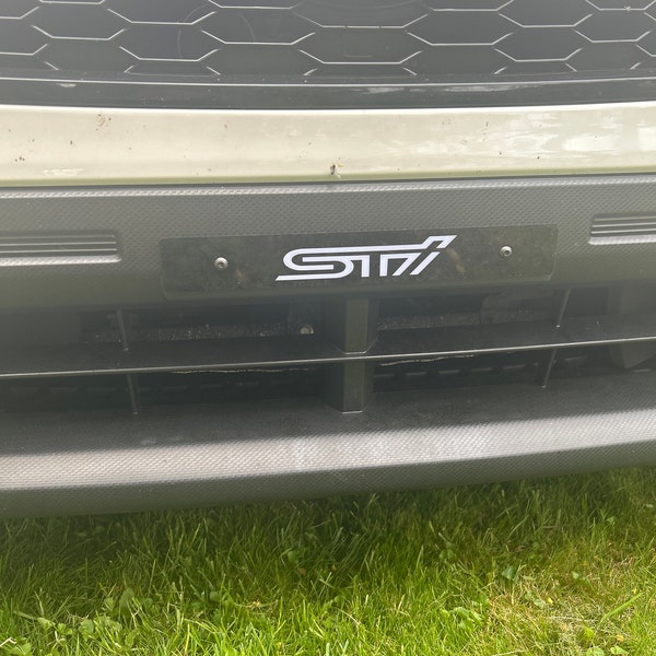 NEW Accessory for Subaru WRX Sti License Plate Delete Subaru STI ...