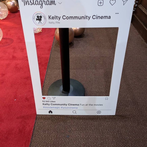 Customisable Social Media Selfie Frame Bespoke Instagram Effect ...