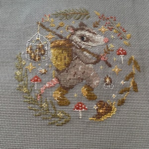 Stitching Sisters Cross Stitch Pattern, Halloween Color Chart, Creepy ...