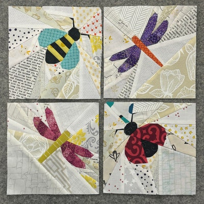 Selvage Whirlwind Block Pattern - Etsy