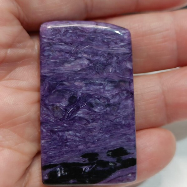 Titanium Aura Obsidian Palm Stone, Choose the One You Want - Etsy