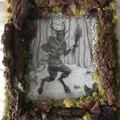 Handmade Green Woodland Photo Frame medium - Etsy