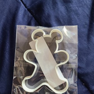 Mickey Mouse Gingerbread Man Cookie and Fondant Cutter - Etsy