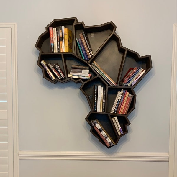 AFRICA BOOKSHELF| Africa| Bookshelf| African Bookshelf| Home Decor ...