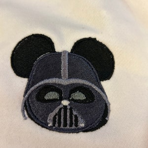 Mouse Star Wars Head Starwars Embroidery Design Set Stitch Fill Machine ...