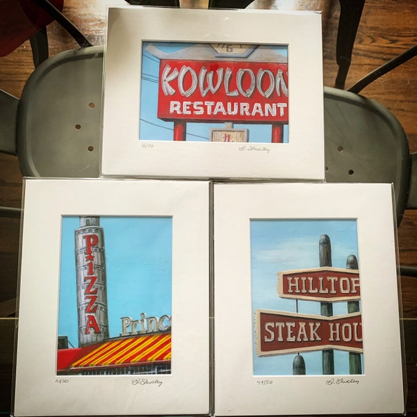 Giclee, Limited Edition Fine Art Print From an Original Painting of ...
