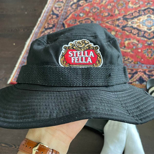 Unisex Stella Fella Embroidered Boonie Hat - Summer Festival Bucket ...
