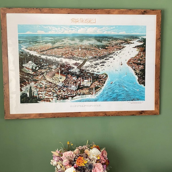 Old World Map Rare Atlas Print, Rare Nova Orbis Tabula 1682 Poster ...