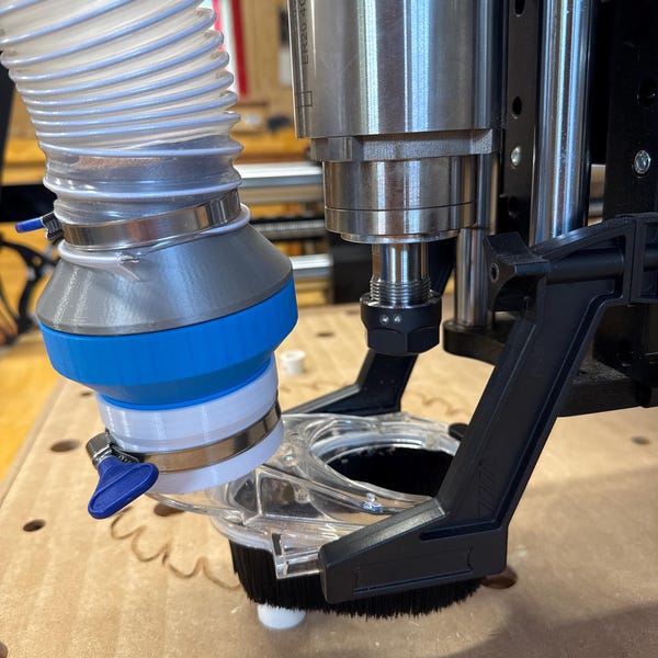 Magnetic Twist-lock Dust Collection Connectors: 4"/2.5" Woodshop Hose ...