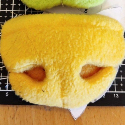 Fursuit Nose Pattern and Tutorial Pickable Plush Dog Snout W/ Nostrils ...