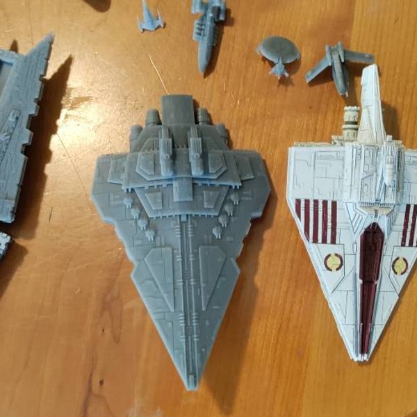 Gladiator Class Star Destroyer for Star Wars Armada or Display - Resin ...