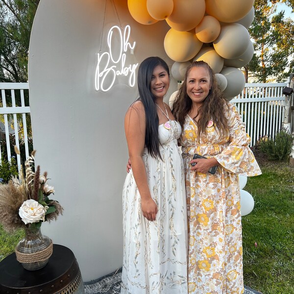 Custom Neon Sign | Oh Baby Neon Sign | Baby Shower Neon Sign | Neon ...