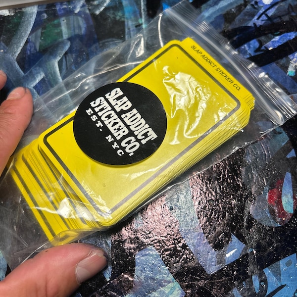 Hello My Name is Green Indestructible Eggshell Graffiti Sticker Pack of ...