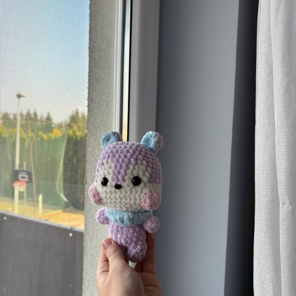 PDF ONLY - BT21 Unmasked Mang Without Mask J-hope Crochet Amigurumi ...