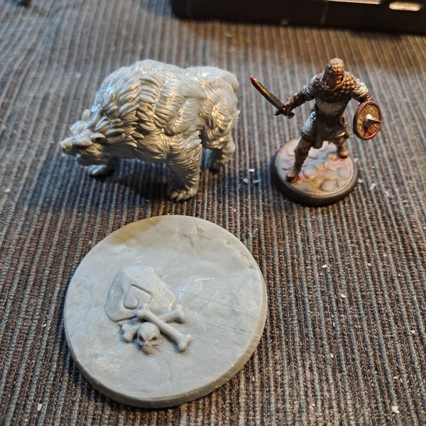 Necromancer V2 Ring Wraith Premium Dnd Miniature Mini Figure Figurine ...