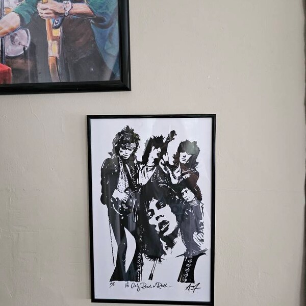 BLUE OYSTER CULT Rare Signed Gig Poster by Artist Adam Turkel Florida ...