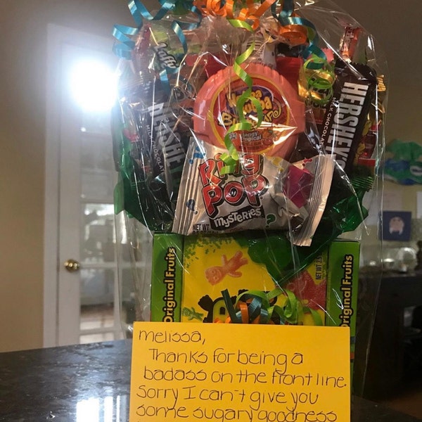 Candy Bouquet: Fun Size Treats, Get Well Gift - Etsy