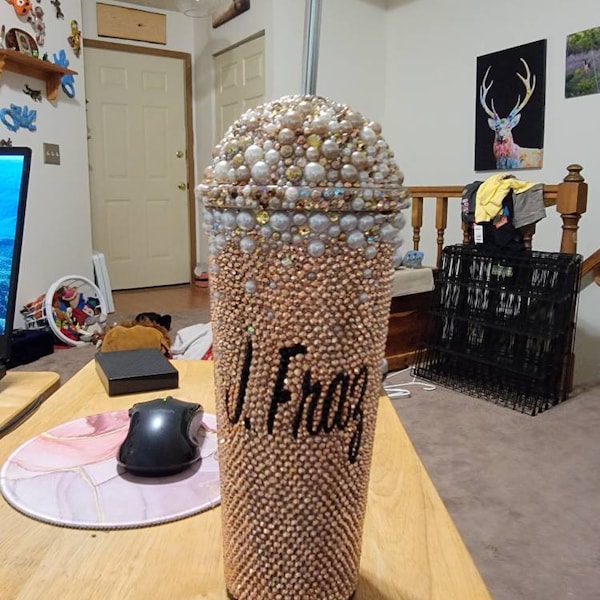 Custom Bling Football - Rhinestone Decorated Sports Ball - Personalized ...