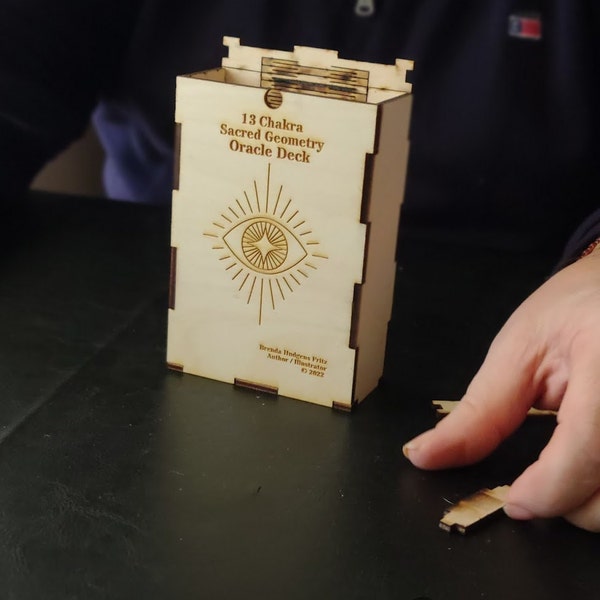 Case Tarot Cards, Design Laser Cutting, Table Decor. Engraving Pattern ...