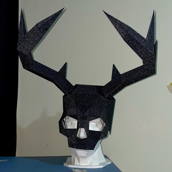 Make Fox Mask,diy Animal Head,3d Polygon Masks,instant Pdf Download ...