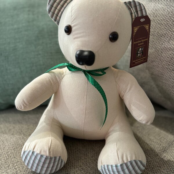 Signature/autograph Bear 3 Sizes - Etsy