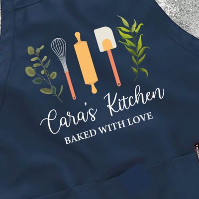 Customized Apron Baking Apron Baker Gift Personalized Gift - Etsy