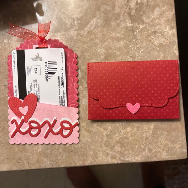 Valentines Gift Card Holders - Gift Card Holder for Girlfriend - Pink ...