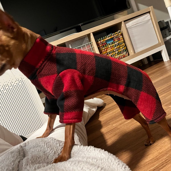 Lumberjack - Dog Pajamas - Small Breed Dog Sweater - Etsy