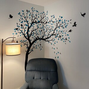 Wall Decal Large Tree Decals Huge Tree Decal Nursery With | Etsy