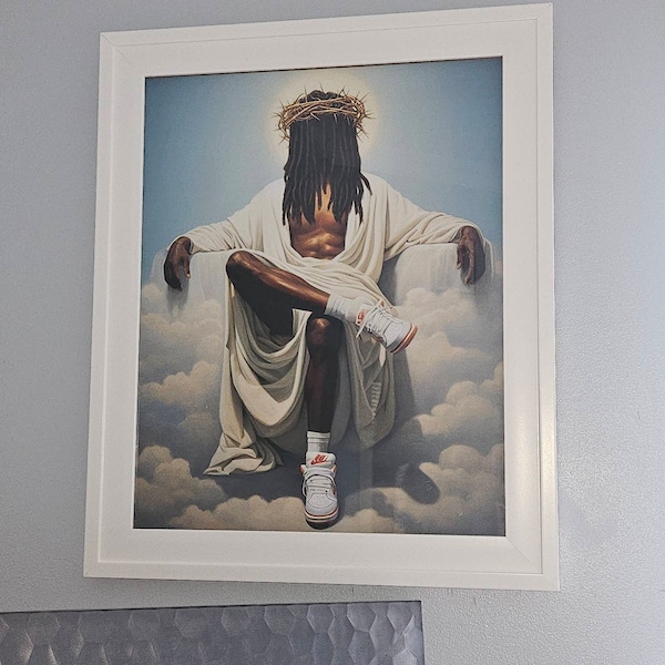 African-american Kitchen Wall Art Poster, Afro Black Chef Gift, Canvas ...