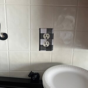 Dark Denim Blue Jean Look Light Switch Plates and Wall Outlet - Etsy
