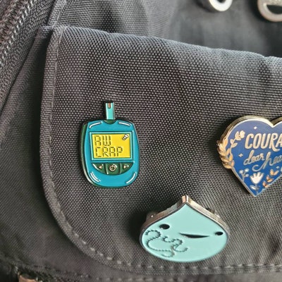 It's Fcking Raw Enamel Pin - Etsy