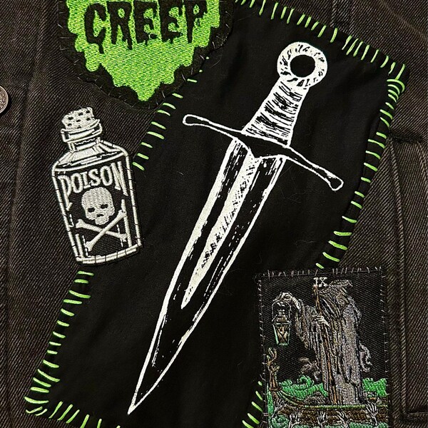 Flappy Boi // DIY Embroidered Iron on Sew Patch Creature Gift for Him ...