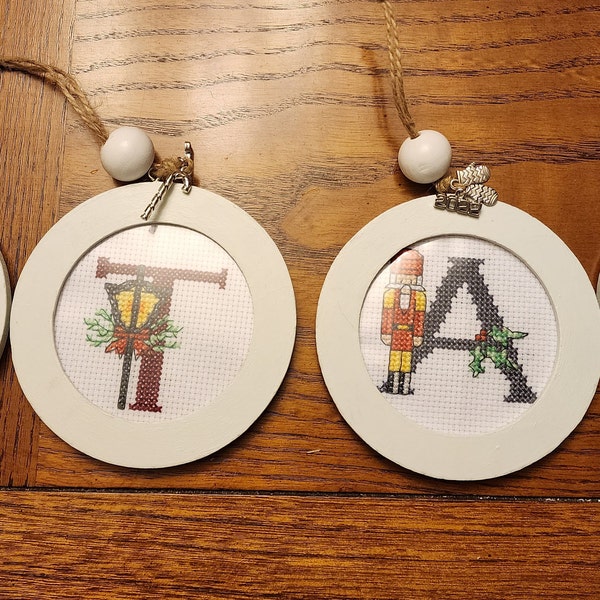 Christmas Alphabet Cross Stitch Pattern by Lucie Heaton, PDF Counted ...