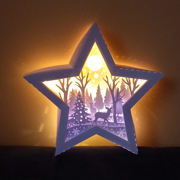 Flexi Paper Spacers Digital File DIY for Square Box, 3D Shadow Box, 3D ...