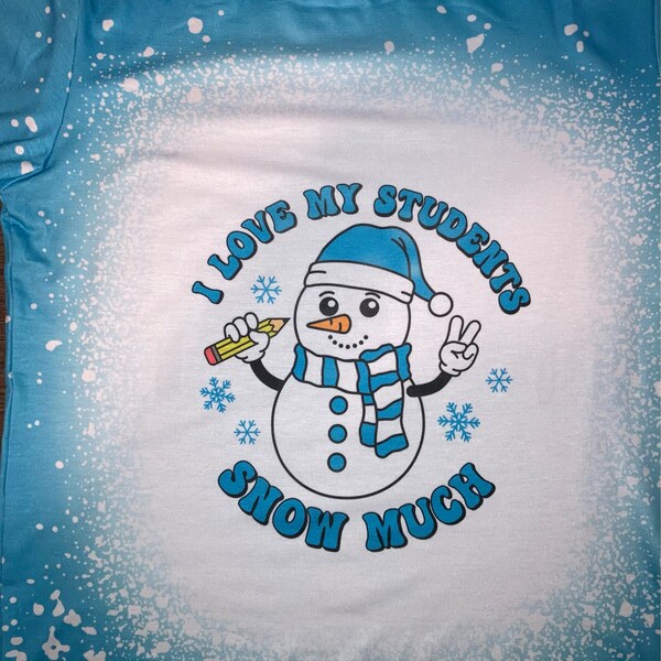 I Love My Students Snow Much Svg, Christmas Svg, Retro Snowman Png ...