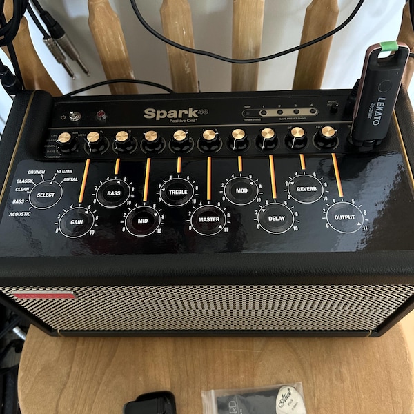 Positive Grid SPARK 40 Control Knob Placement Decal - Etsy