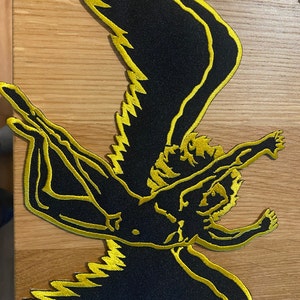 Large Pantera Bands Music Heavy Metal Logo Badge Embroidered Iron-on ...