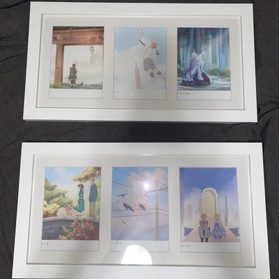 Aesthetic Anime Postcard Prints: Anime Prints, Minimalist Art Prints - Etsy