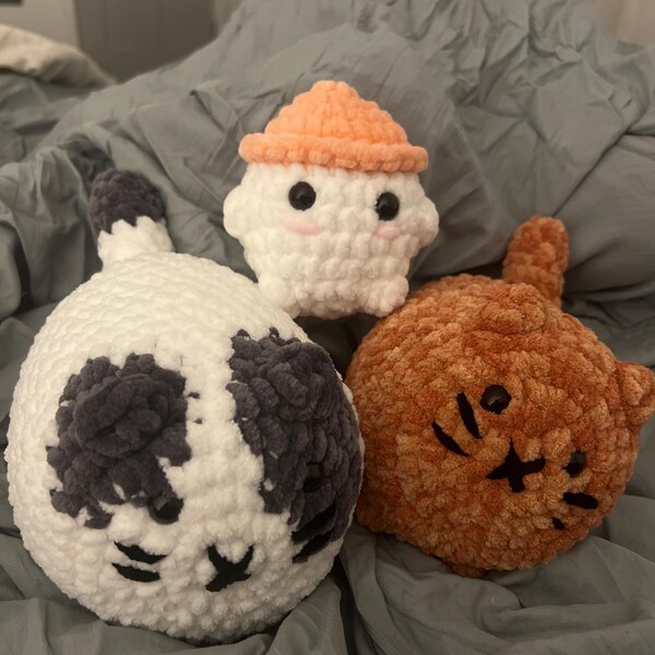 Loaf Cat Crochet Plushie Amigurumi - Etsy