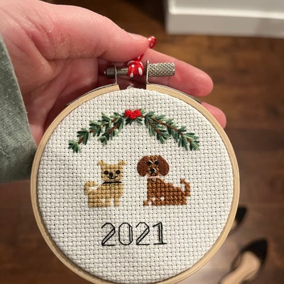 WHITE 6 Pack Cross Stitch Tags, DIY Cross Stitch Tags, Cardstock Tags ...