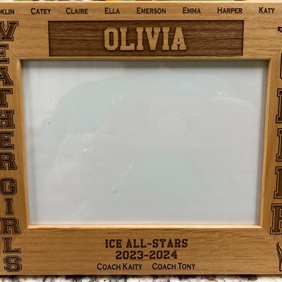 Personalized Sport Picture Frame Sports Team Gift Gift for Athlete ...