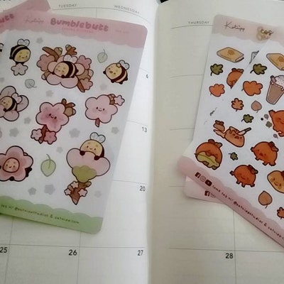 Kawaii Lemon Cat Art Print Kawaii Cute Cat Print Katnipp Illustrated ...