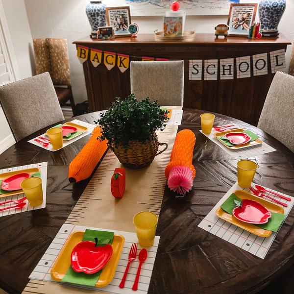 School Apple Mini Pinata | First Day of School Gift, Back to School ...